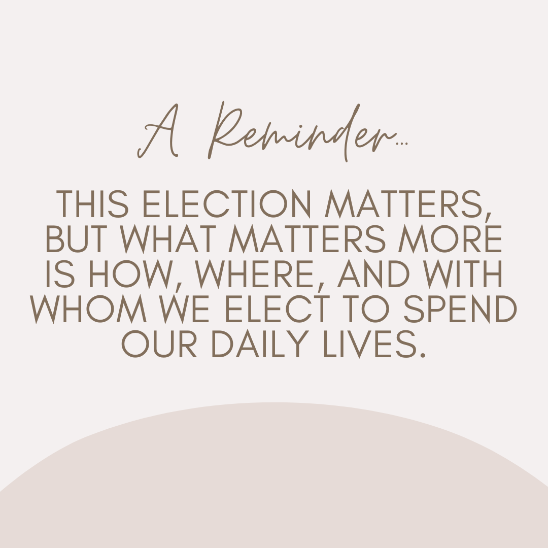 A Reminder for Election Day – Ryanne Molinari